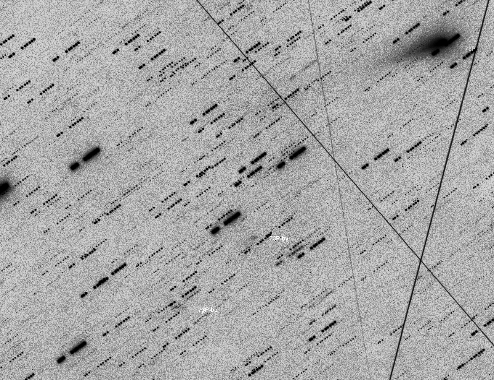 Neue Fragemente bei 73P Schwassmann-Wachmann - Spektrum der Wissenschaft
