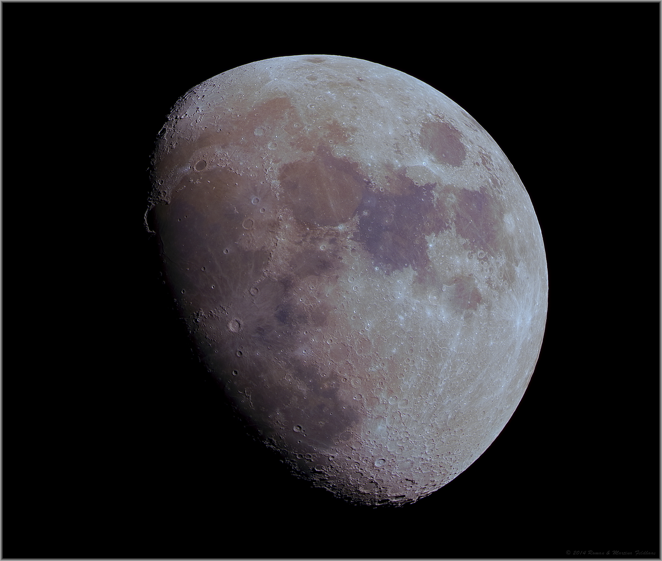 Mond 75 % - Spektrum der Wissenschaft