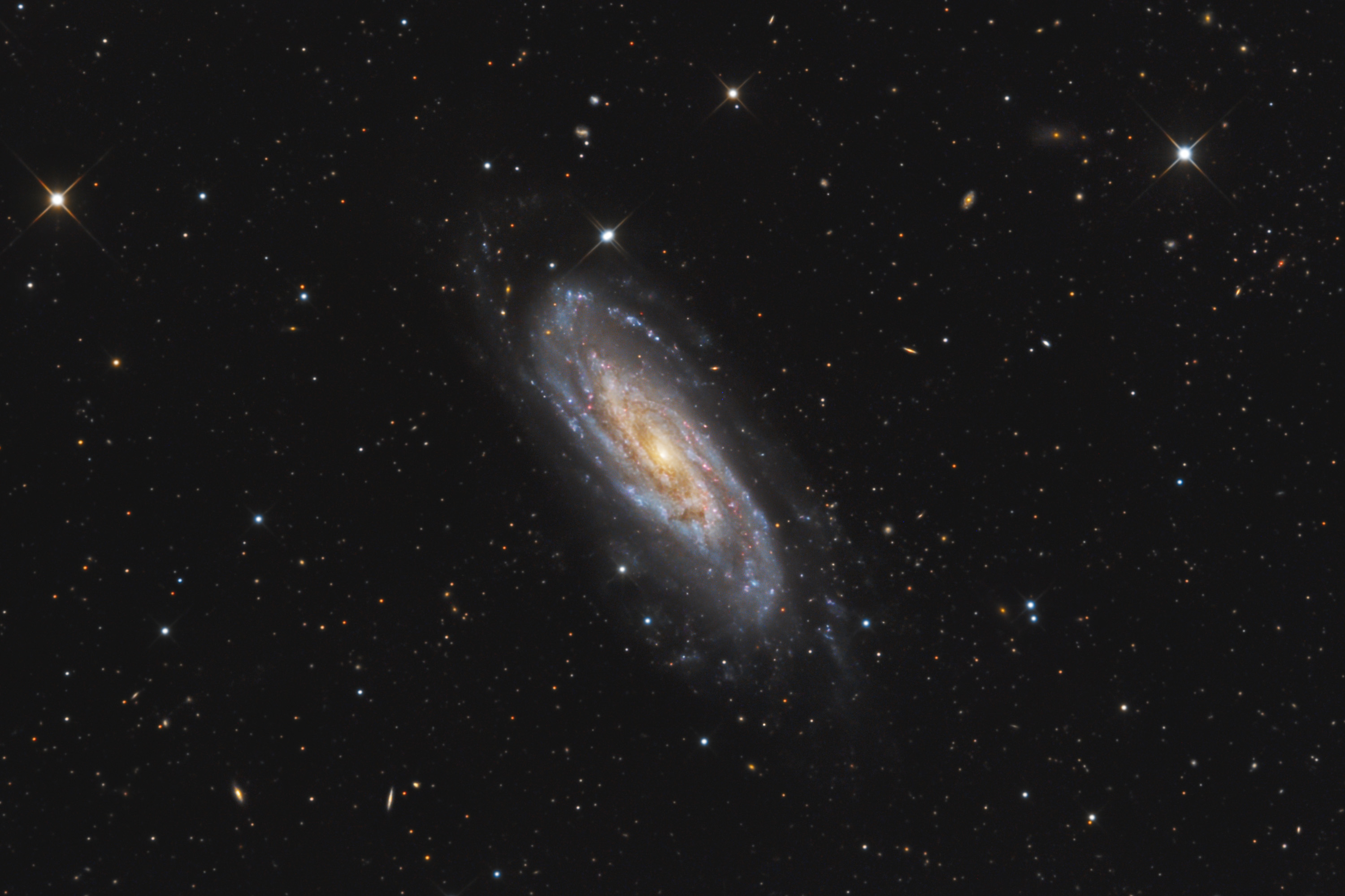 NGC 3198, Galaxie im Großen Bären - Spektrum der Wissenschaft
