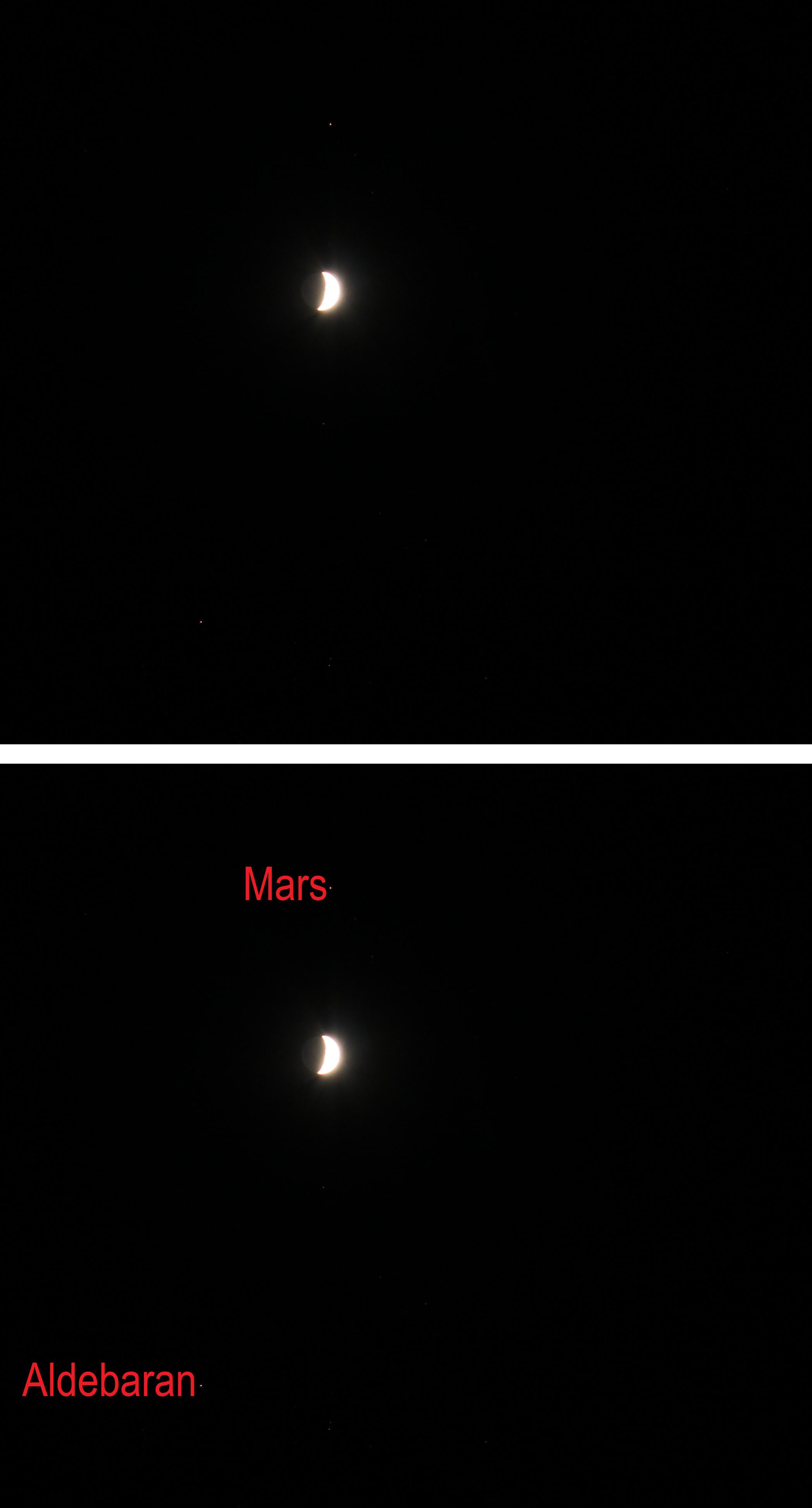 Mond zwischen Mars und Aldebaran - Spektrum der Wissenschaft