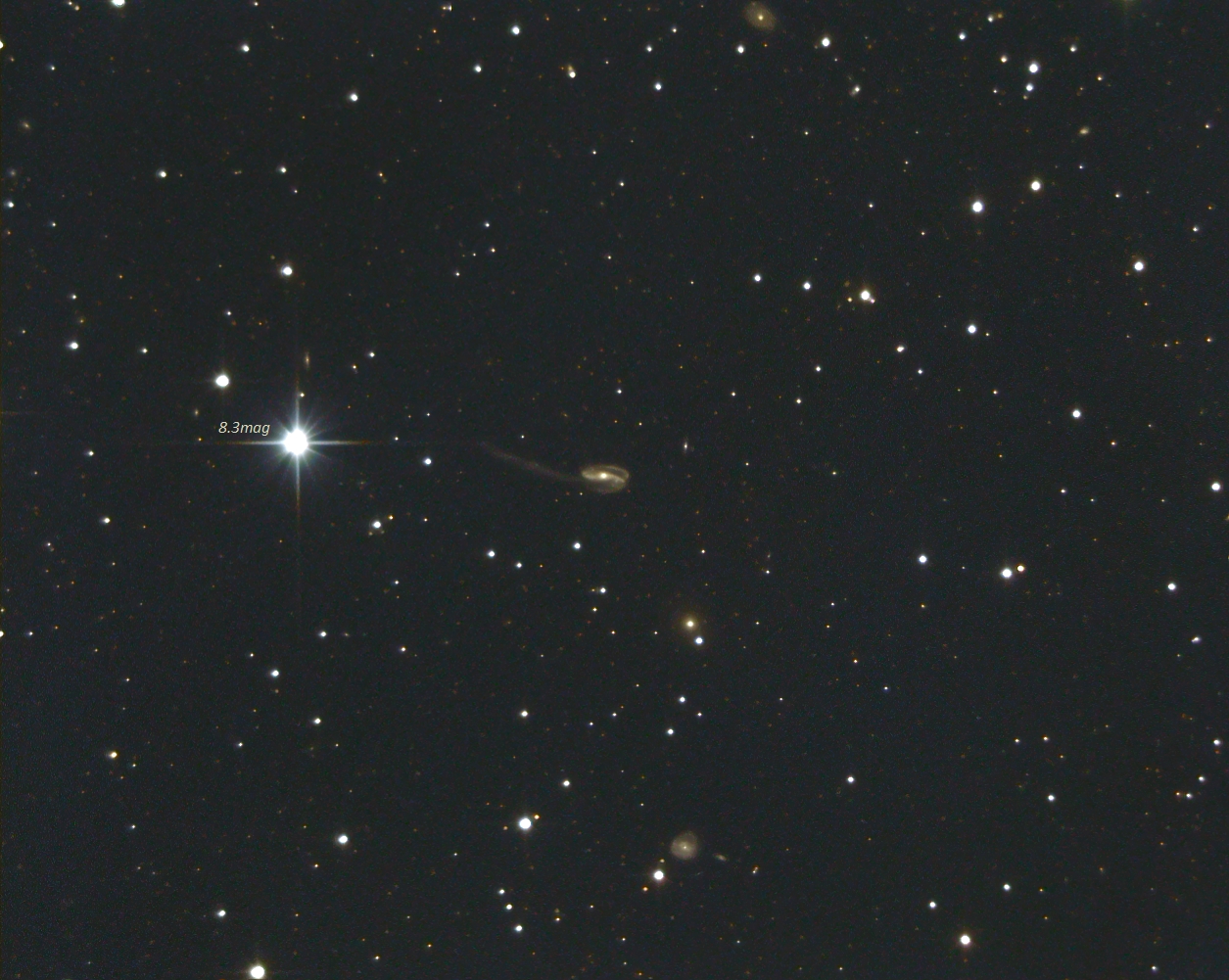 UGC 10214, Arp188 – "Tadpole Galaxy" - Spektrum der Wissenschaft