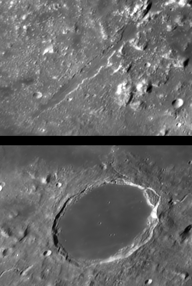 Monddetails - Spektrum der Wissenschaft