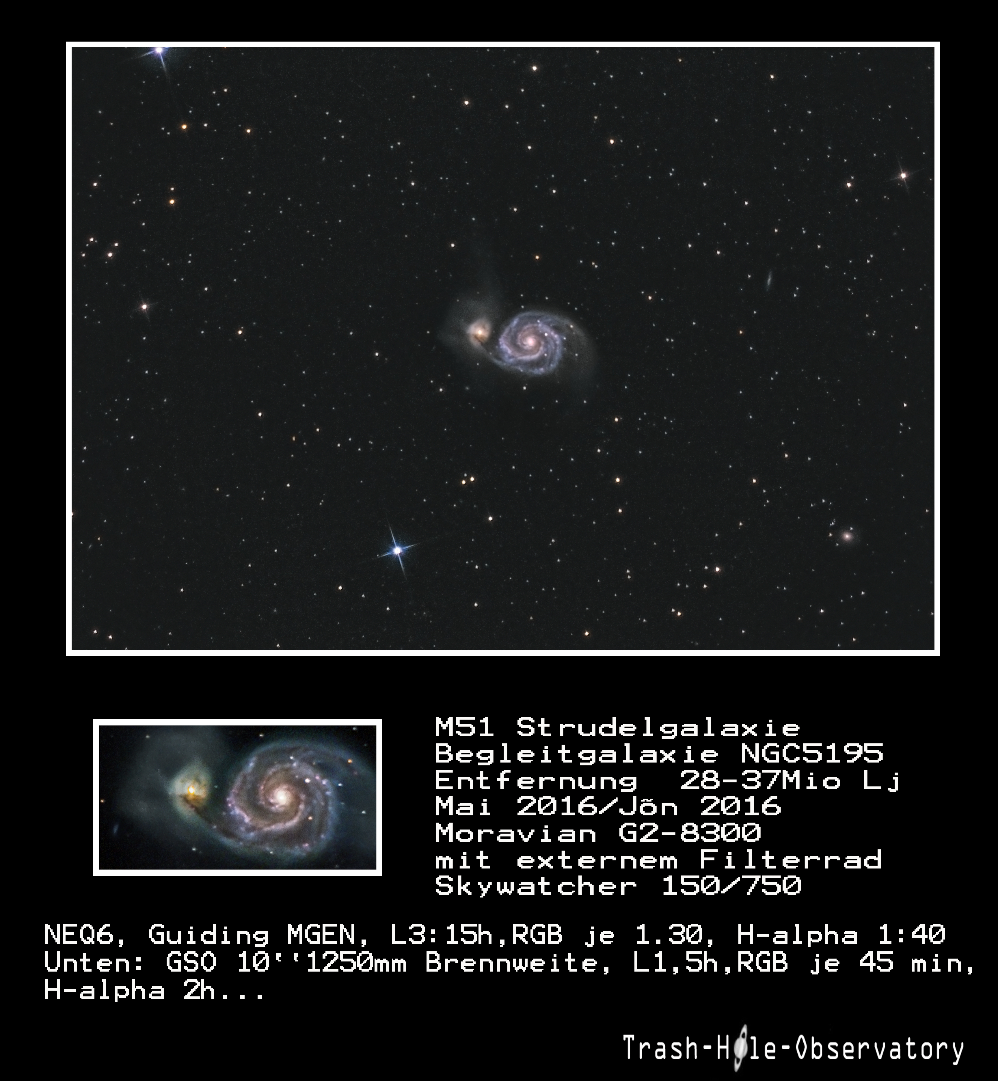 Messier 51 - Spektrum der Wissenschaft