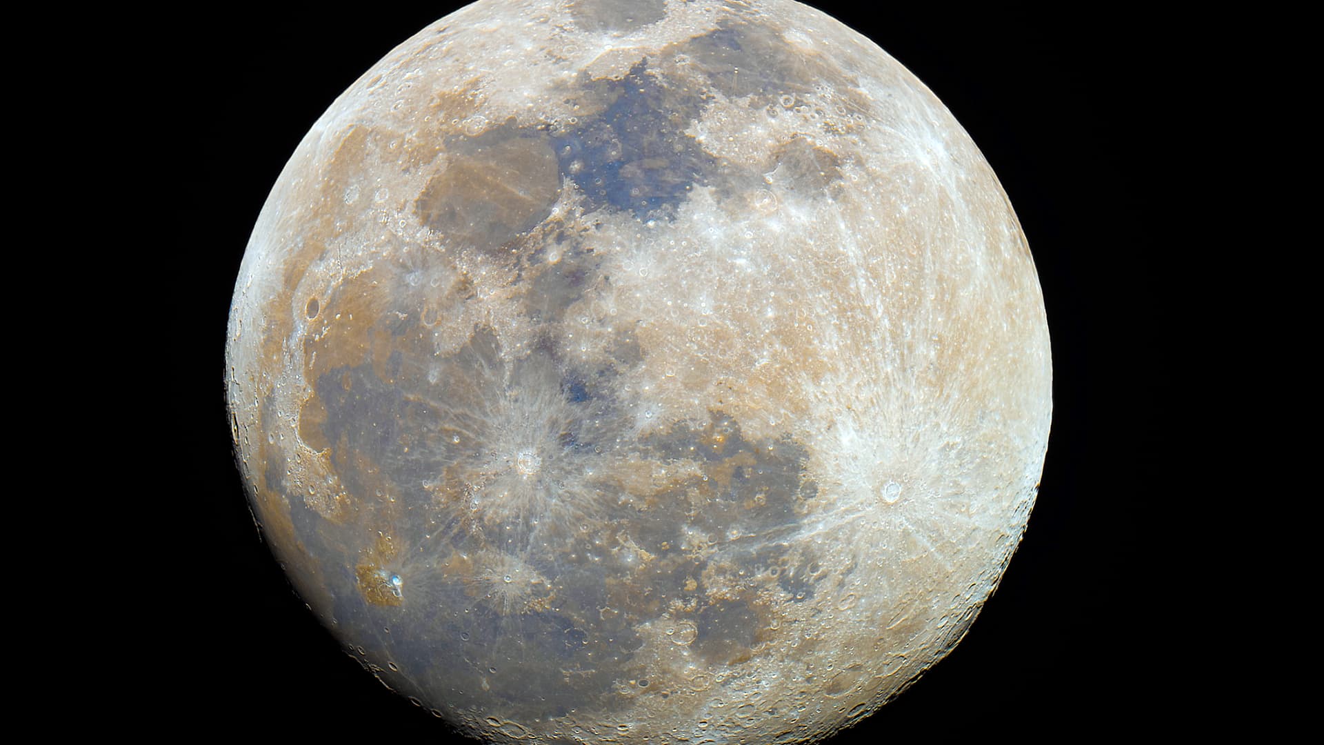 Der farbige Mond - Spektrum der Wissenschaft