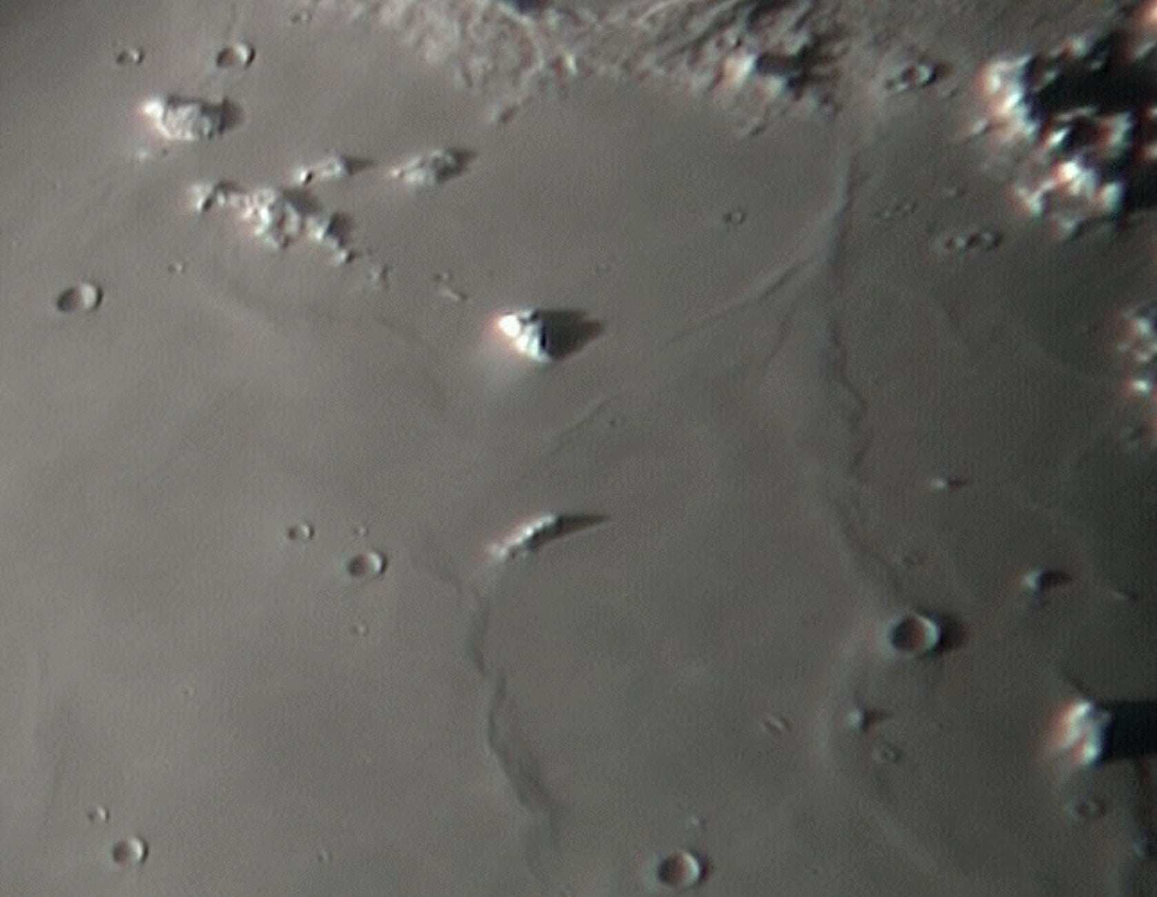 Berge Mare Imbrium - Spektrum der Wissenschaft