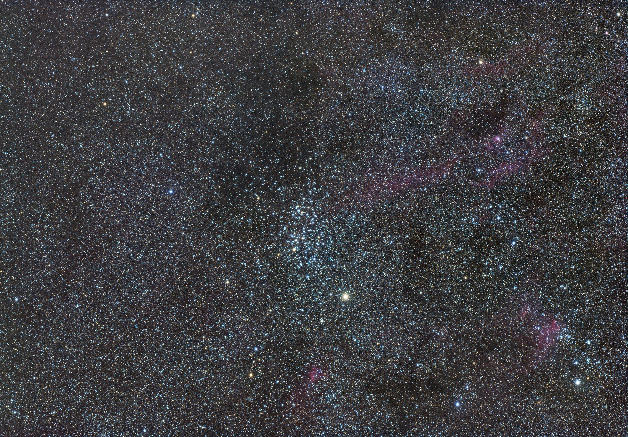 Offener Sternhaufen NGC 3532 (Wishing Well Cluster) - Spektrum der ...