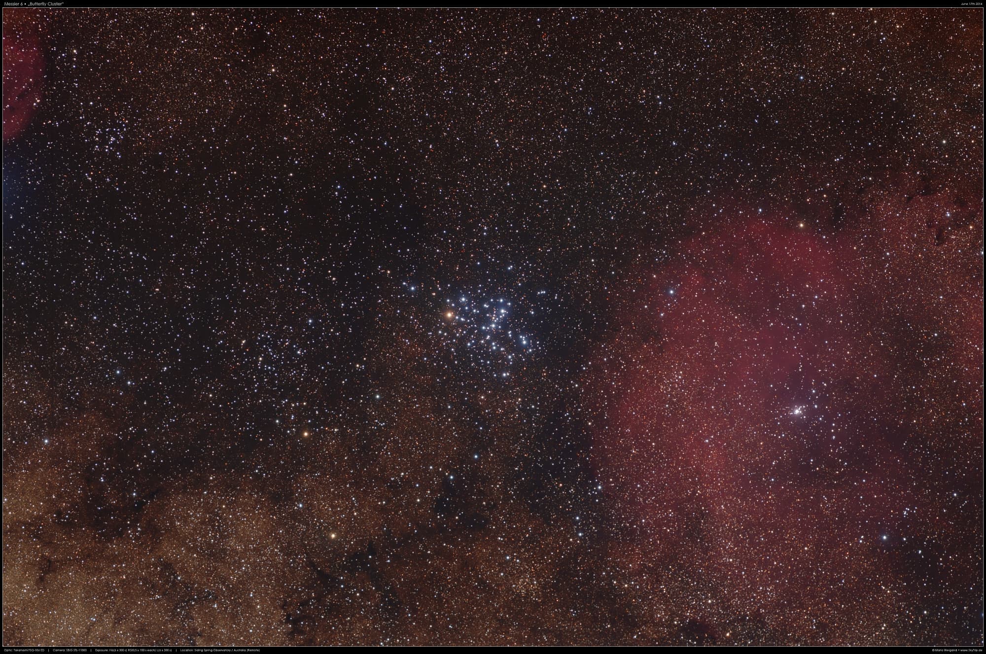 Messier 6 - Spektrum der Wissenschaft