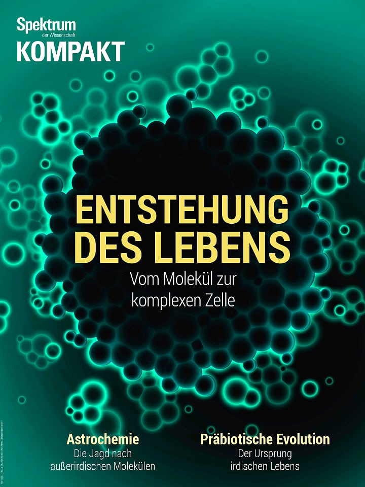 Entstehung des Lebens - Spektrum der Wissenschaft