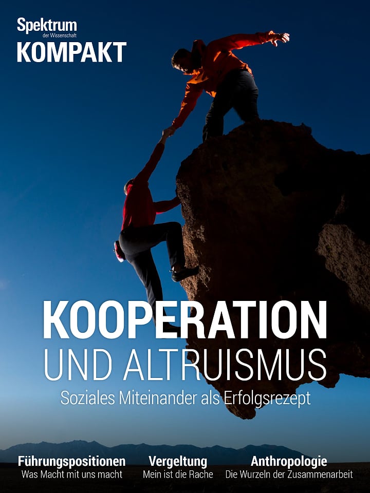 Altruismus - Spektrum der Wissenschaft